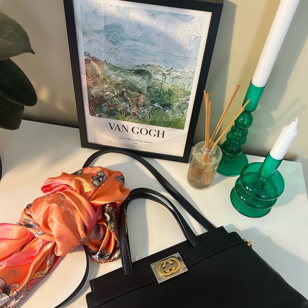 Gucci Linea Matisse Tote Leather Small - Gem